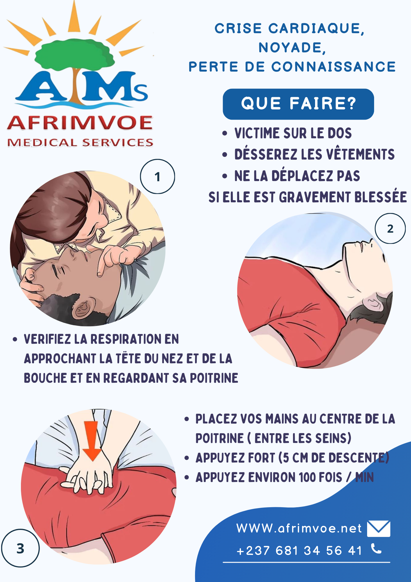 Sauvez une vie: Apprenez la réanimation cardiaque - Afrimvoe Médical